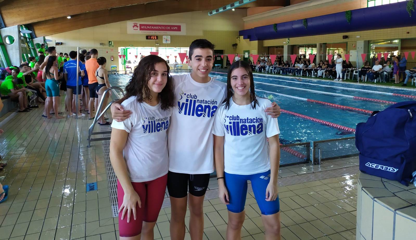 Los nadadores de Villena mejoran marca en el Memorial Tomás Martínez de ...