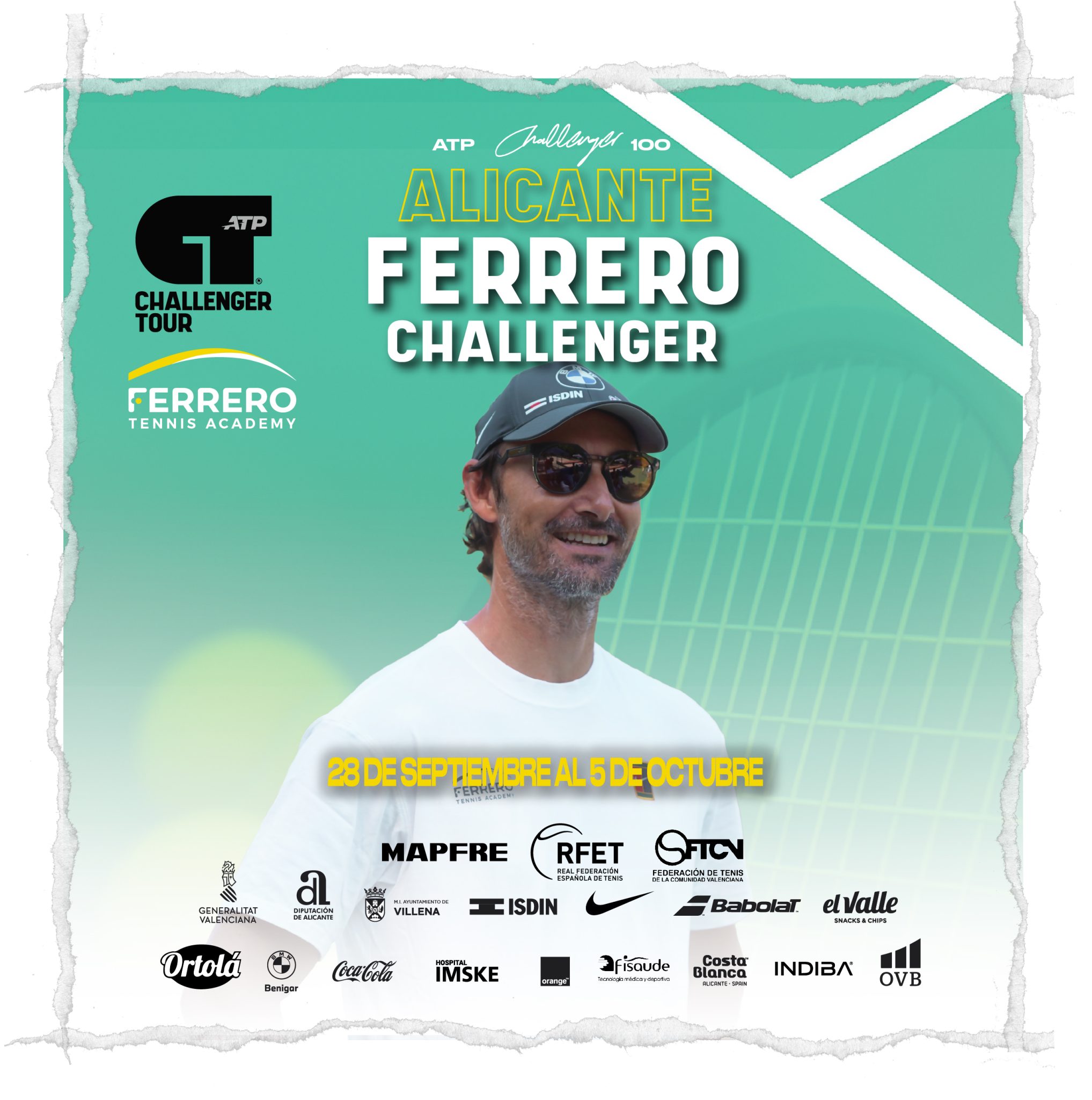 El mejor tenis regresa a Villena: arranca el Alicante Ferrero Challenger 2025 - El Periódico de ...
